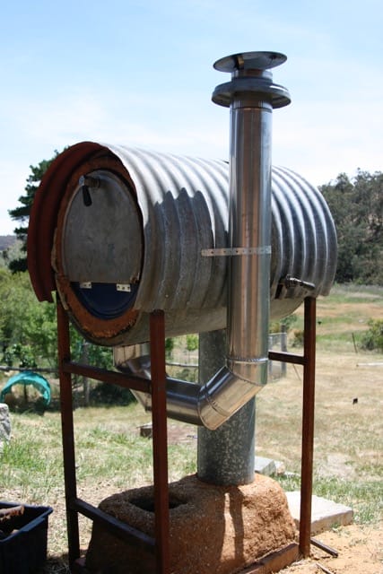 Learn how to Build a Rocket Barrel Oven in Melbourne - Permablitz Melbourne